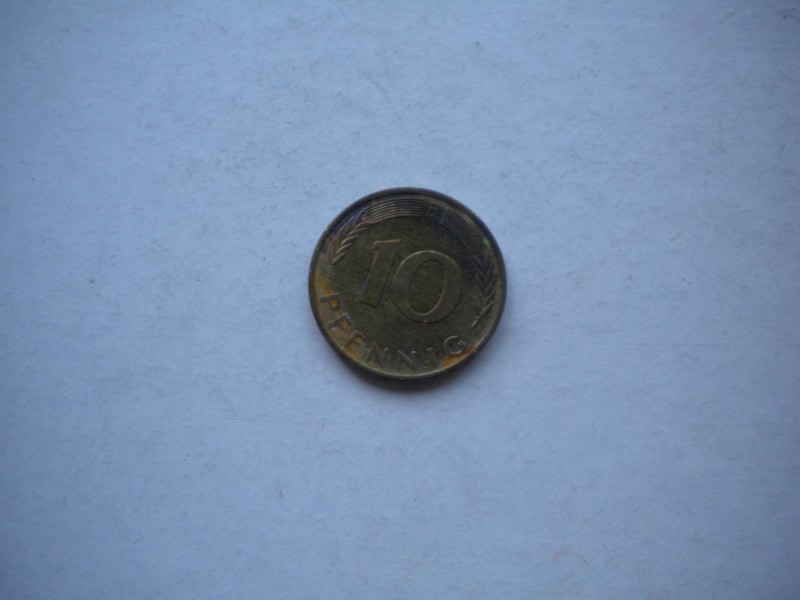 10 PFENNIG 1979D - NEMACKA