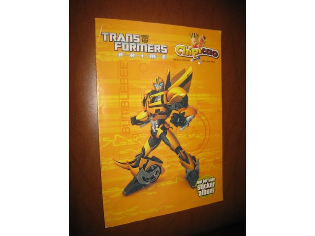 Album Transformers Prime (Chipicao) PRAZAN