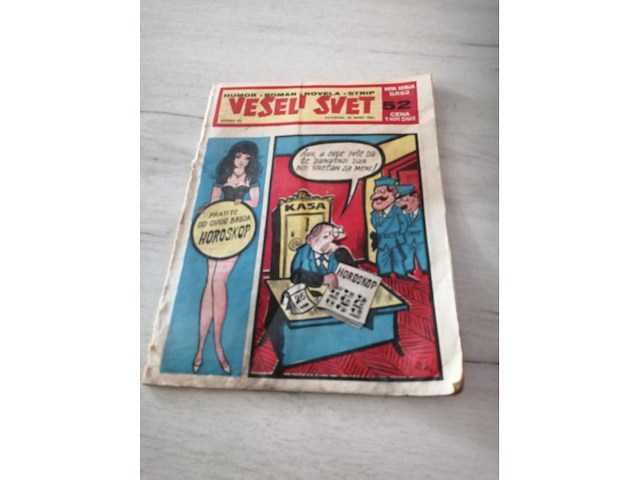 Veseli svet br.52 - četvrtak, 30.mart 1967.