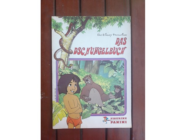 Knjiga o džungli - PANINI ALBUM (1979)