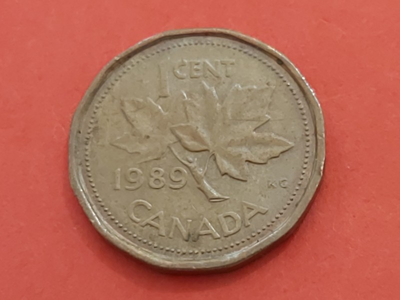 Kanada - 1 cent 1989 god