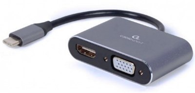 ADAPTER USB C 3.0 - HDMI+VGA