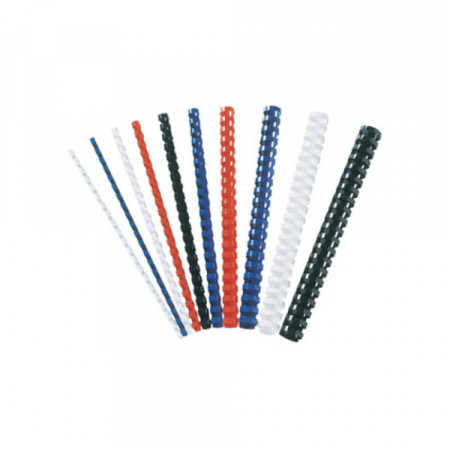 Duplo spirala PVC 20mm bela 1/100 ( 1160 )