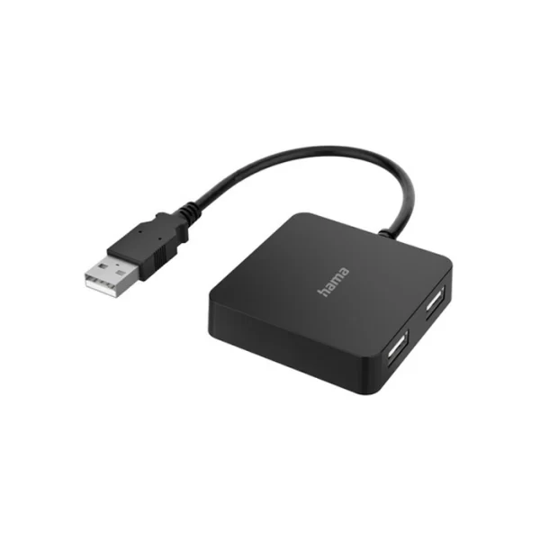 HAMA USB Hub 2.0 4 Porta 480 mbit/s crni