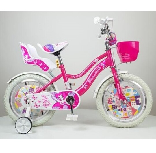 Pink princess bicikl za devojčice, model 710-16