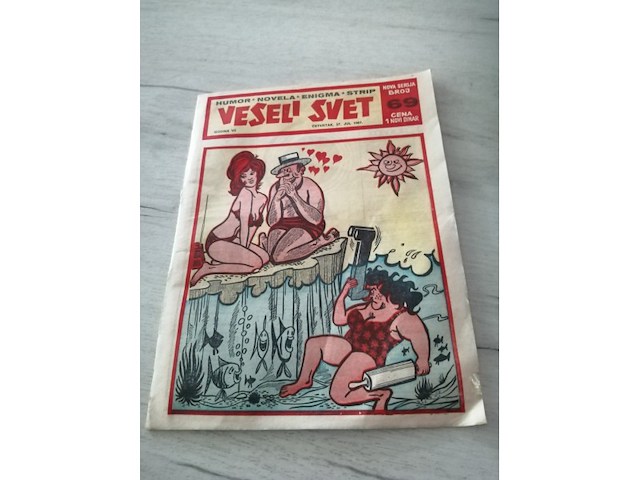 Veseli svet br.69 - četvrtak, 27.jul 1967.