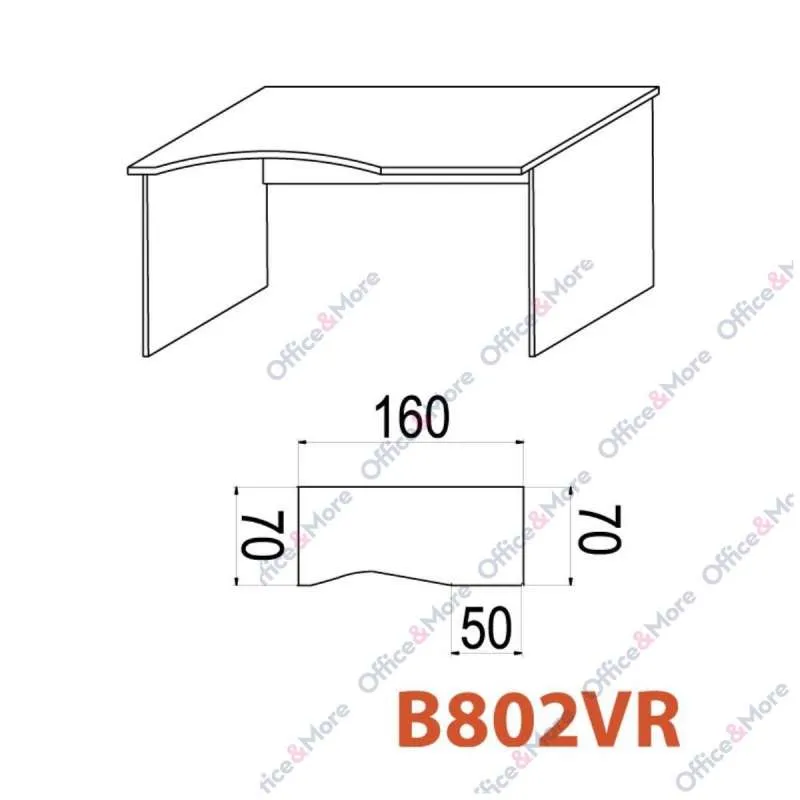 OMF STO B802VR 160/70/74