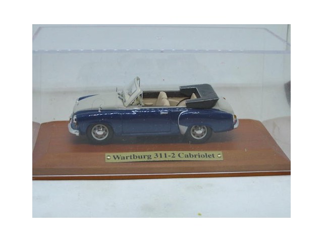 1:43 atlas wartburg 311-2 cabriolet