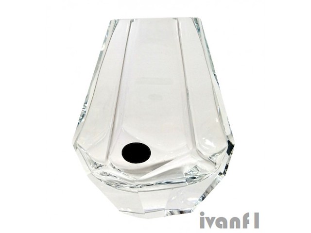BOHEMIA CRYSTAL GLASS - Moderna asimetrična vaza