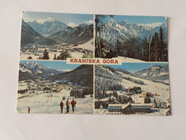 Kranjska Gora - Planina - Skijaši - Slovenija - 1983.g