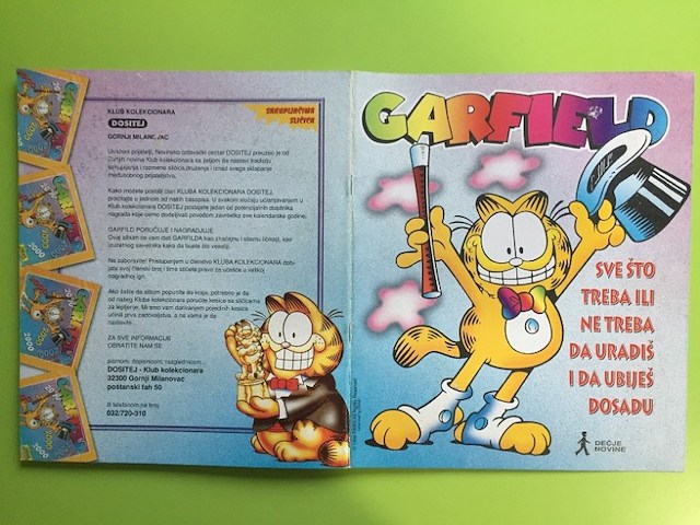 GARFIELD Album PUN