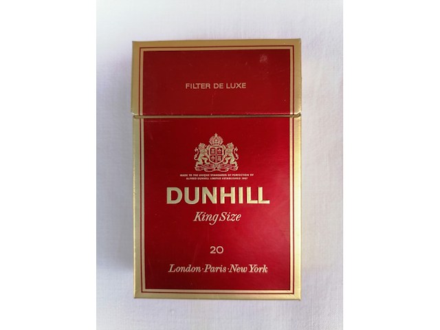 Prazna kutija za cigarete - Dunhill King Size