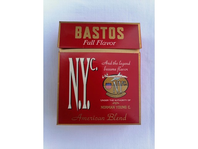 Prazna kutija za cigarete - Bastos