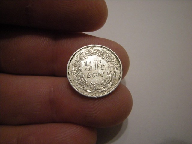 1/2 franka 2007 god. ( Švajcarska )