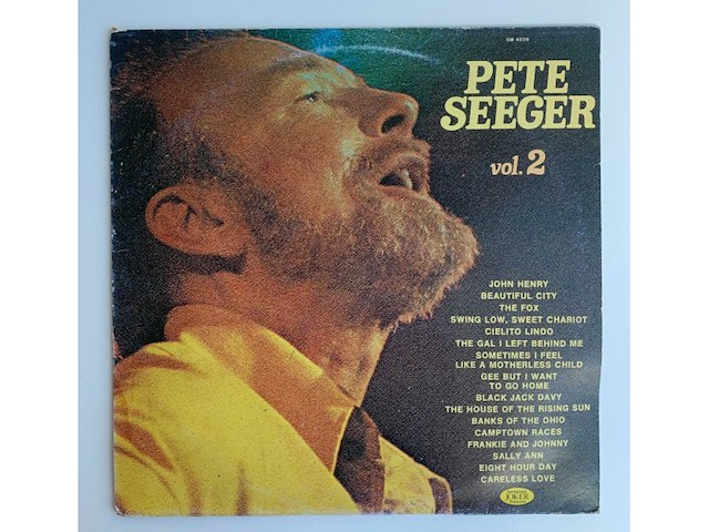 Pete Seeger – Vol. 2 VG/VG