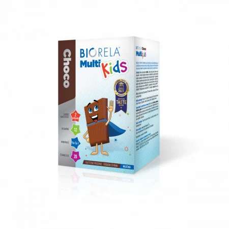 BIORELA MULTIKIDS ČOKOLADICE