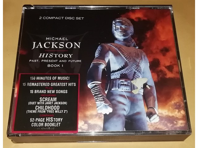 Michael Jackson – HIStory - Past,Present And Future 2CD