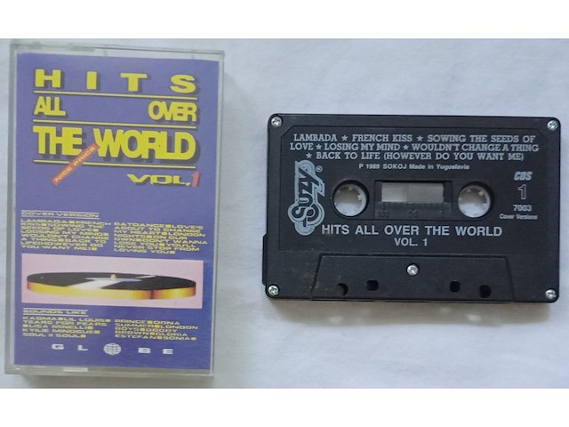 VARIOUS  - HITS  ALL  OVER  THE  WORLD  Vol 1.