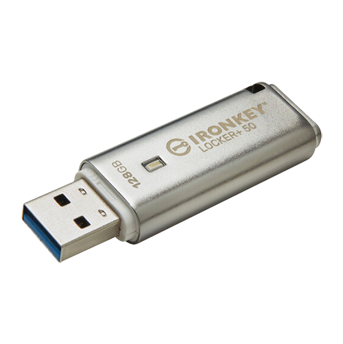 KINGSTON IronKey Locker+ 50 USB-A 3.2 128GB IKLP50/128GB USB Flash memorija
