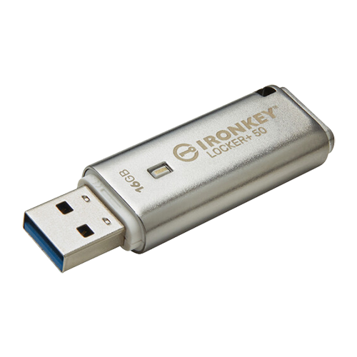 KINGSTON IronKey Locker+ 50 USB-A 3.2 16GB IKLP50/16GB USB Flash memorija