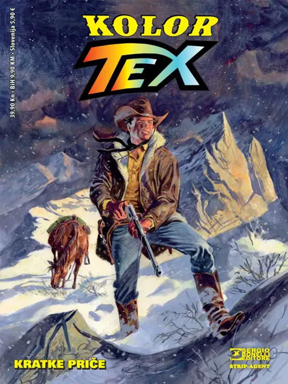 Strip agent Tex kolor 18 - Kratke priče