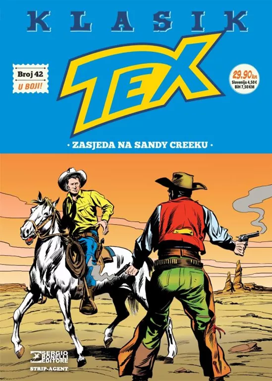 Strip agent TEX KLASIK 42 - Zasjeda na Sandy Creeku