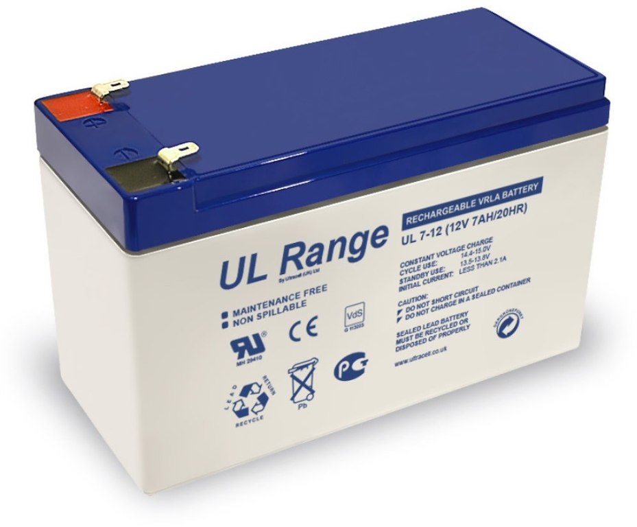 Ultracell UL7-12 Battery 12V / 7.0Ah