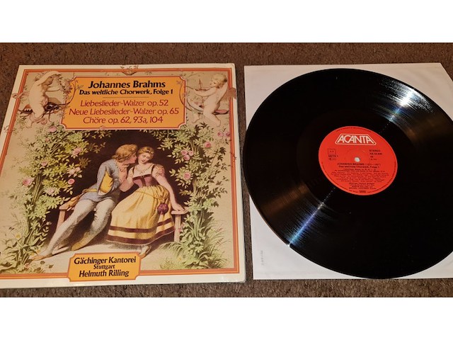 Johannes Brahms - Das weltliche chorwerk 2LP-ja