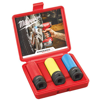 Milwaukee set nasadnih ključeva 17-19-21mm 4932451568