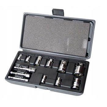 Richmann adapteri za utičnice set 12 kom, 1/4", 3/8" i 1/2" bit adapteri C4412