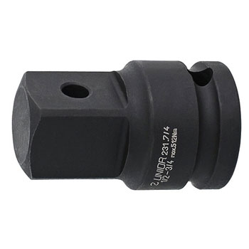 Unior adapter IMPACT prihvat 1/2 1/2" - 3/8" 231.7/4 612120