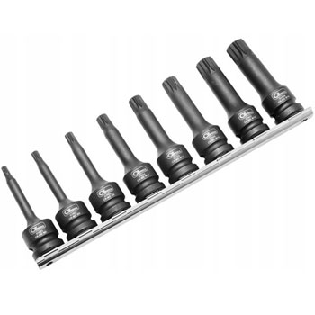 Richmann Impact Spline Star set nastavnih nastavaka 8 kom 1/2" pogon čelik C6952