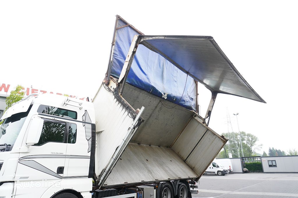 Self discharge body 40m3 , side tipper , hydraulic karoserija kipera