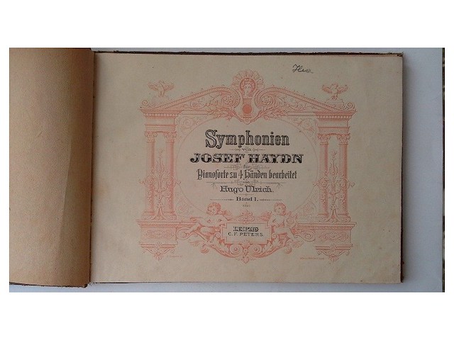 Symphonien von Josef Haydn für Pianoforte zu 4 Händen