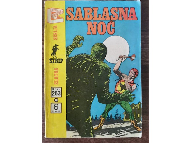 Zlatna Serija ZS 263 - ZAGOR - SABLASNA NOĆ