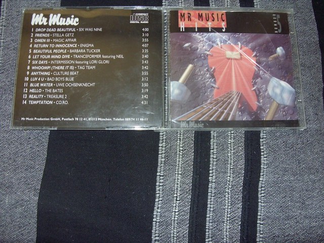 Various – Mr Music Hits 5/94 CD Mr. Music Germany 1994.