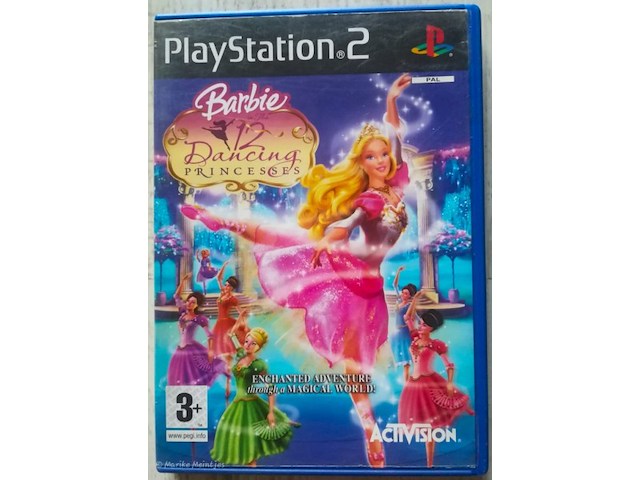 Barbie in The 12 Dancing Princesses–PS2 Neotpakovan DVD