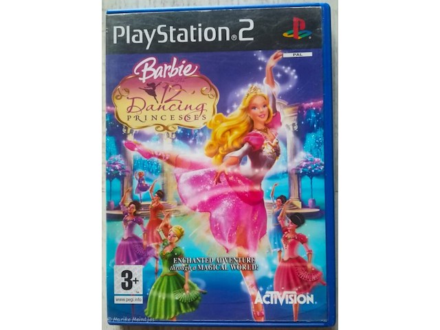 Barbie in The 12 Dancing Princesses–PS2 Neotpakovan DVD