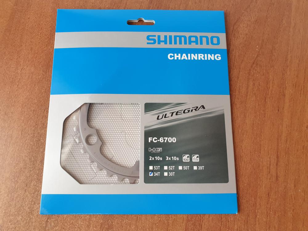 Shimano Ultegra 6700 - 6750 kompakt 34T 110 BCD