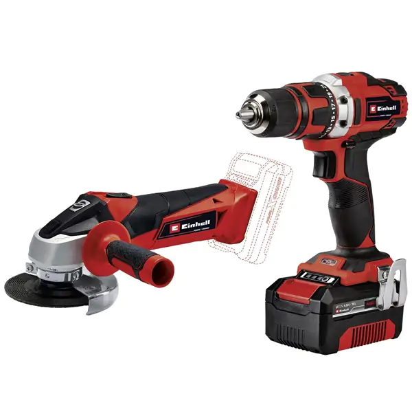 Einhell set alata TE-TK 18/2 Li Kit (CD+AG) Power Tool Kit