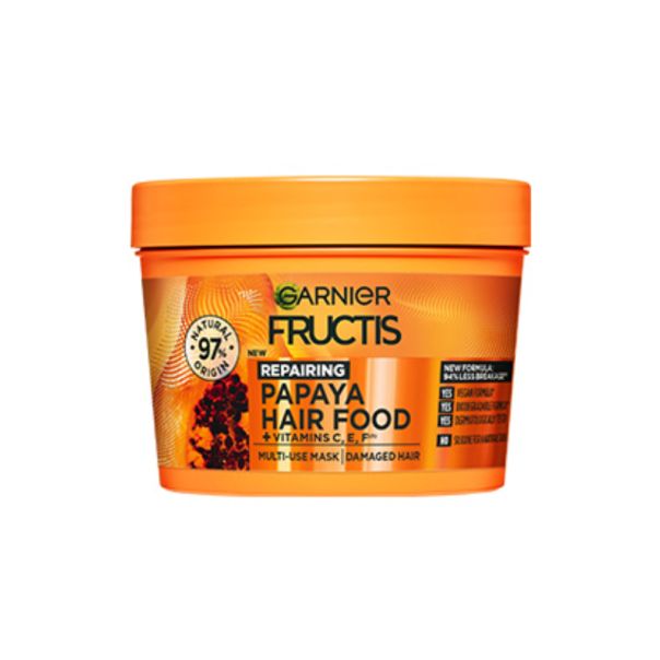 Garnier Fructis Hair Food Papaya Maska 390 ml