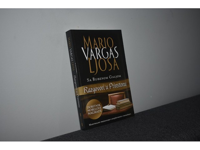 ✦ Razgovori u Prinstonu sa Rubenom Galjom- Mario Vargas Ljosa ✦