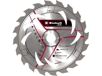 Einhell TCT Rezni list za drvo 165x20x1 6mm T20