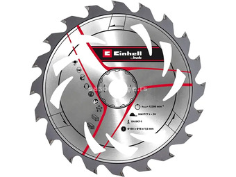 Einhell TCT Rezni list za drvo 150x16x1 6mm T20