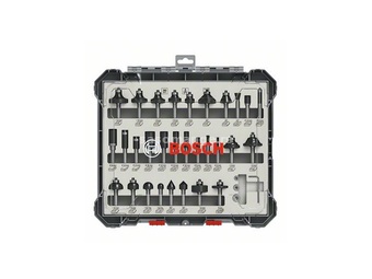 Komplet raznih glodala, 30 komada, držač od 8 mm 30-piece Mixed Application Router Bit Set (26070...