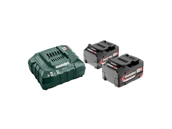 Basic Set 2 x 4.0 Ah (685050000) Metabo