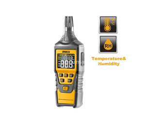 INGCO Digitalni merac vlaznosti i temperature HETHT01