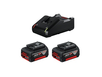 Starter set 2 x baterija Bosch GBA 18V 4,0 Ah + punjač GAL 18V-40 (1600A019S0)
