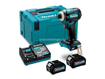 Makita TD001GD201 XGT Akumulatorski udarni zavrtač, 40V, 210Nm