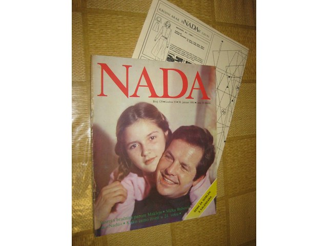 Nada br.129 (1981) Ljuba i Jasmina Stepanović